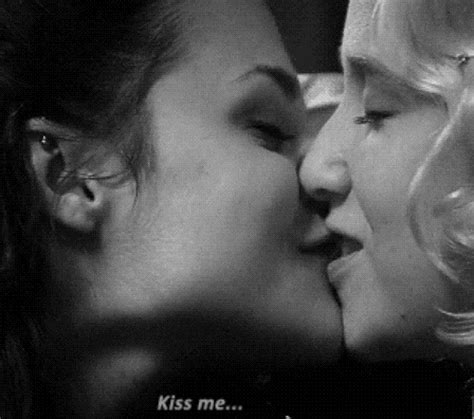 Lesbian  Click To Enlarge The L Word Kissing Heavenly Creatures