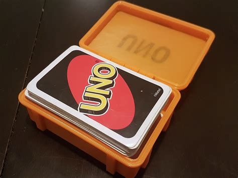 Rugged Box For UNO game card by Piction | Download free STL model ...