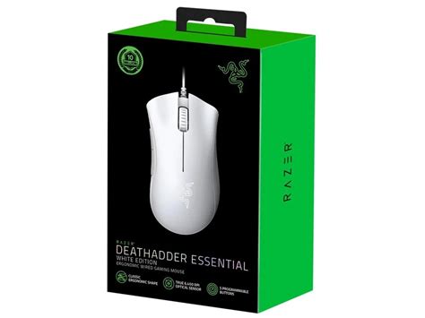 Mouse Razer Deathadder Essential White Rz01 03850200 R3m1