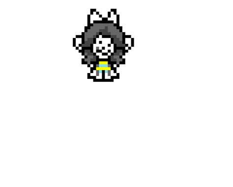 Ts Underswap Temmie Overworld Sprite Pixel Art