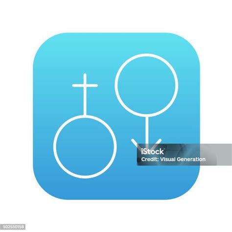 수컷 및 암컷 기호까지 꺾은선형 아이콘크기 2015년에 대한 스톡 벡터 아트 및 기타 이미지 2015년 건강관리와 의술 디자인 Istock