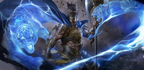 虎啸生风·许褚 花瓣网