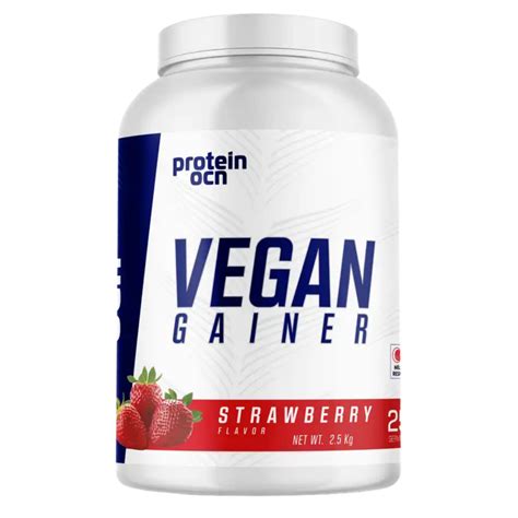 Proteİnocean Vegan Gainer 2500g Çilek Özel Beslenme