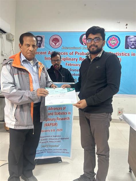 Statistics Researchpaper Award Recognition Subhankar Dutta 12 Comments