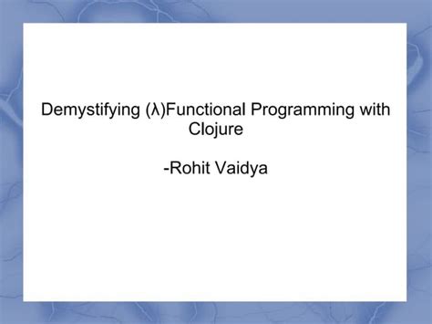 Functional Programming Pptx