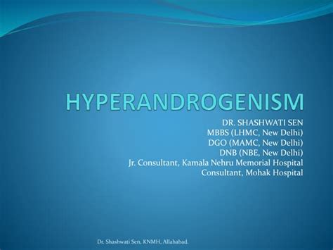 Hyperandrogenism Pptx