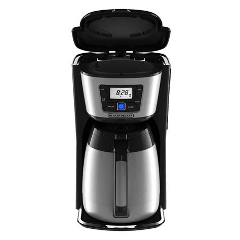 12 Cup Thermal Programmable Coffeemaker Black Decker