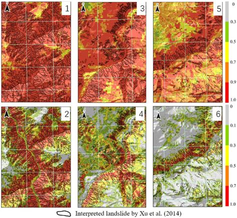 Distribution Of Landslide And Non Landslide Samples Produced By Two