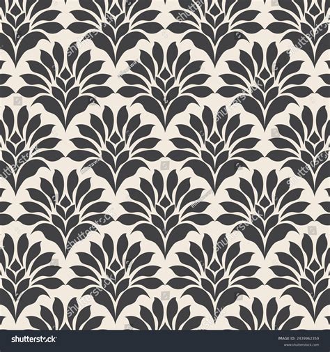 Abstract Flower Vector Pattern Repeating Abstract Stock Vector Royalty Free 2439962359