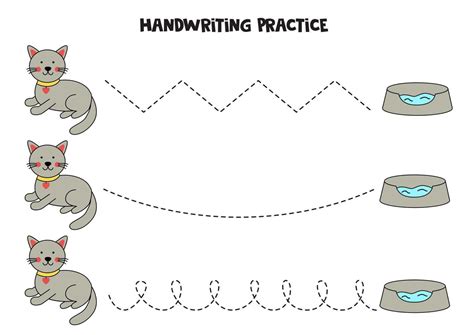 Cat Tracing Vector Art Icons And Graphics For Free Download