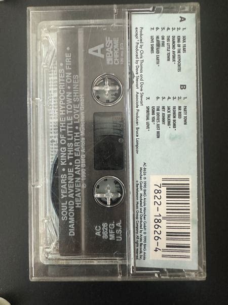 George Michael Faith Cassette Tape Used Borderline Music