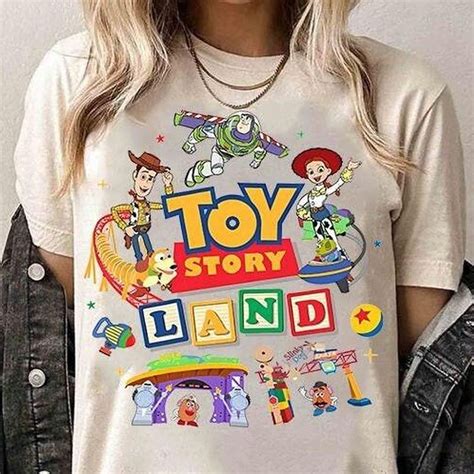Retro Disney Pixar Toy Story Land Vuitino Merch