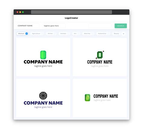 Emerald Logo Design Create Your Own Emerald Logos