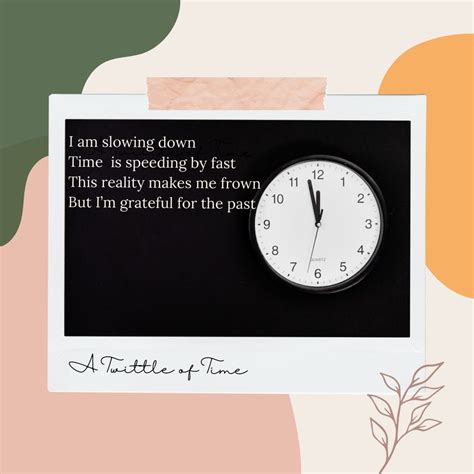 A Twittle Of Time A Reflection On Ever Marching Time By Sherry