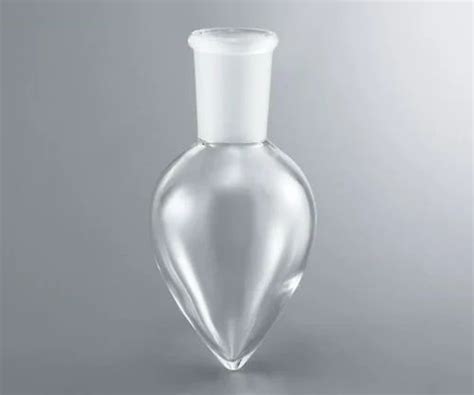 Glass 1033 Pear Shape Flask For Laboratory Capacity 50 Mm At ₹ 755 In New Delhi