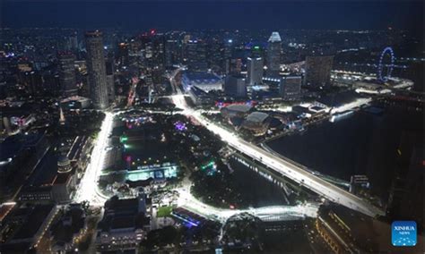 Marina Bay Street Circuit Of F1 Singapore Grand Prix Night Race