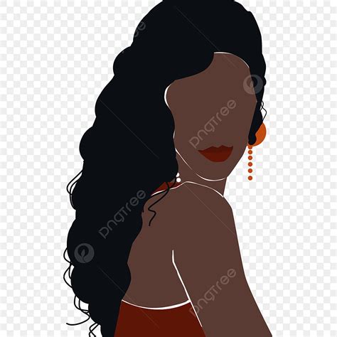 Sassy Black Woman Clipart