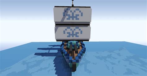 One Piece Little Marine Ship Minecraft Map