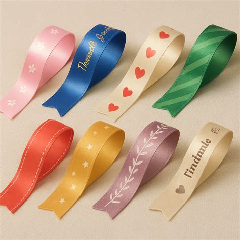 The Ultimate Guide To Custom Satin Ribbon Types Sizes Colors Printing