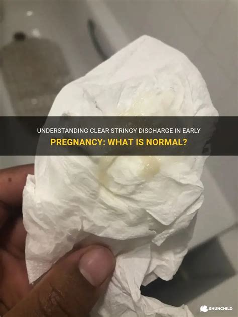Understanding Clear Stringy Discharge In Early Pregnancy What Is