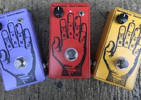 Hand Fuzz Guitar Effect Pedals Hit Kickstarter Geeky Gadgets