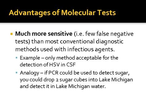 The Role Of Molecular Diagnostics In Infectious Disease