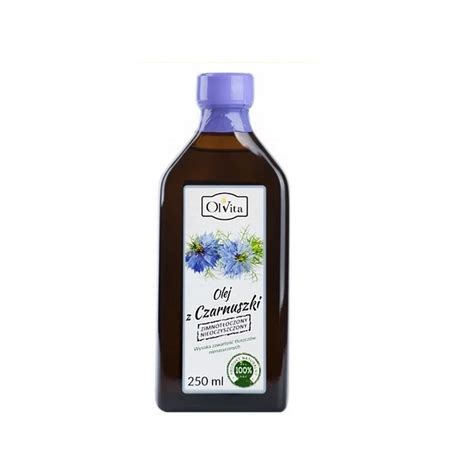 Black Cumin Oil Cold Pressed 250ml Nigella Seeds Olvita Poland £2458