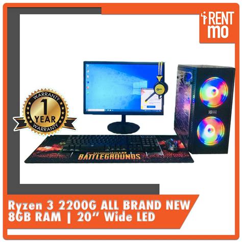 Ryzen G GB RAM Monitor ALL BRAND NEW Buy Rent Pay In Installments