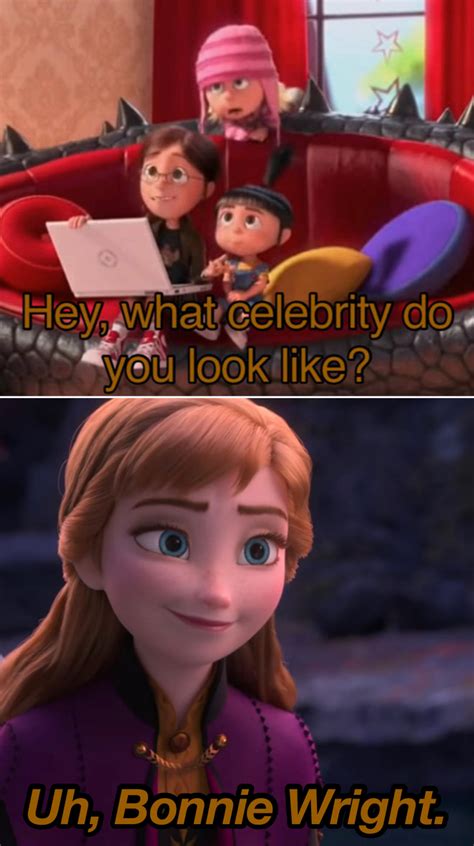 Margo Asks Anna What Celebrity She Looks Like By Adamhatson On Deviantart