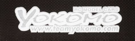 Yokomo Logo Decal Wht Slv ラジコンカー・rcカーのヨコモ／yokomo 公式サイト