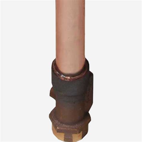 Bronze Ground Hydrant With Shallow Box Small Inlets And Flashing Flange