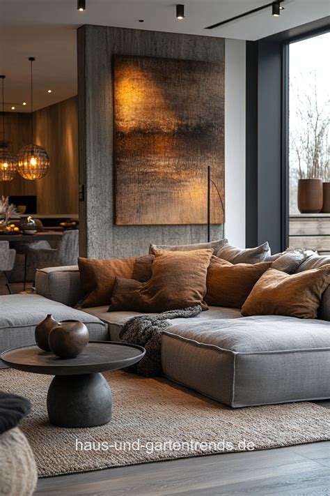 200 Moderne Wohnzimmer Ideen Mit Sofa In Grau Wohnzimmer Lounge Wohnzimmer Ideen Modern