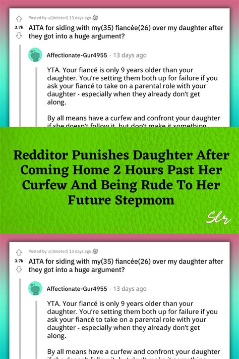 Redditor Punishes Daughter After Coming Home 2 Hours Past Her Curfew