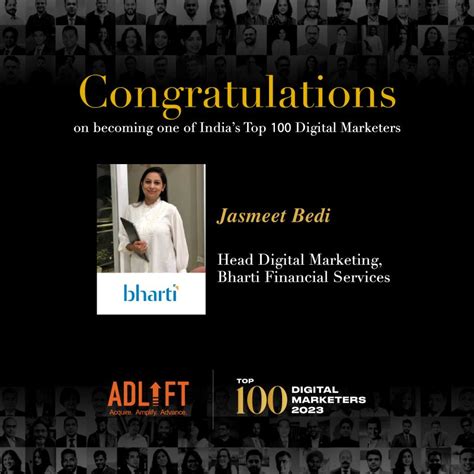 Jasmeet Bedi On Linkedin Top100marketer Digitalmarketing