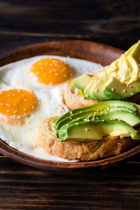 Huevos Con Aguacate Y Pan Integral Prana