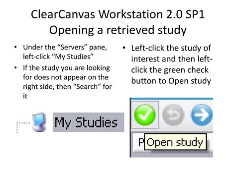 Ppt Clearcanvas Workstation 2 0 Sp1 Powerpoint Presentation Free Download Id 3997800