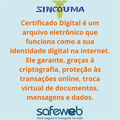 VocÊ Sabe O Que É Certificado Digital