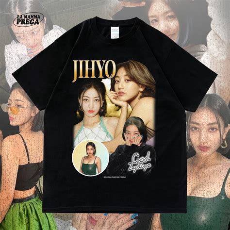 Jual Kaos Baju Jihyo Twice Modern Bootleg Vintage Concept Tees Tshirt K Pop Unisex Kaos