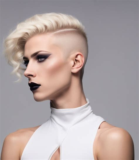 Blond With Short Shaved Style By Jackfap On Deviantart