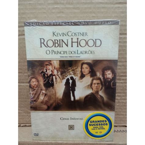 Dvd Robin Hood O PrÍncipe Dos LadrÕes Duplolacrado Com Luva