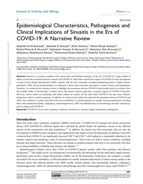 Pdf Epidemiological Characteristics Pathogenesis And Clinical