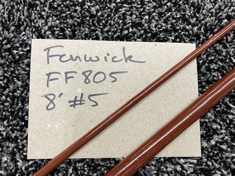 Vintage Fenwick Fenglass Ff 805 8 5 2 Piece Fly Rod Blank Rare Ebay