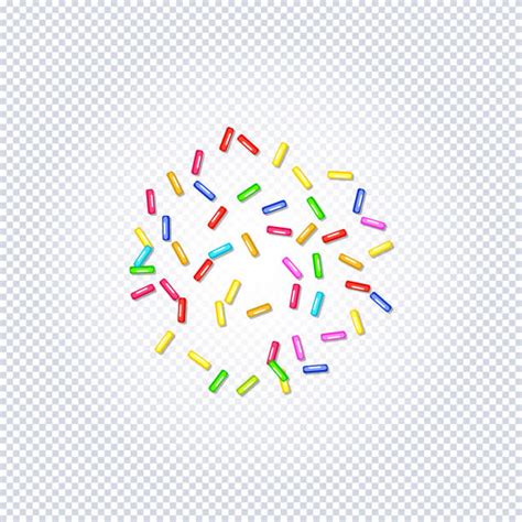 1100 Sprinkles Border Stock Illustrations Royalty Free Vector