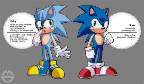 Sonic And Nicky Modern Style By Ablugreen On Deviantart