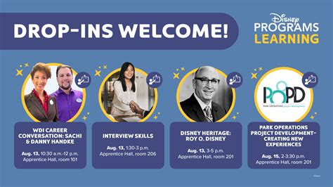 Experience Disney Programs Connecting You To Your Program