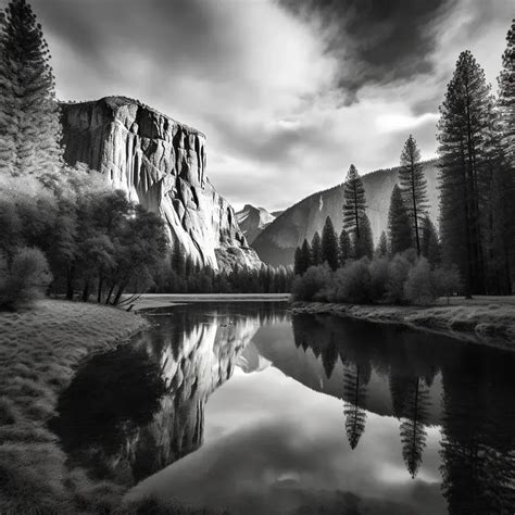 Ansel Adams Style Landscape Photographs Midjourney Prompt Promptbase