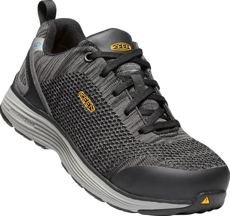 Keen Shoes Womens 1021350 Black Esd Aluminum Toe Athletic Shoe
