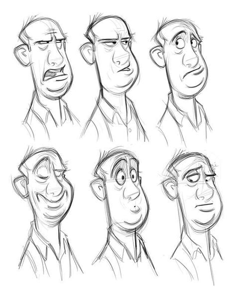 欧美动画卡通角色设计素材 卡通手绘