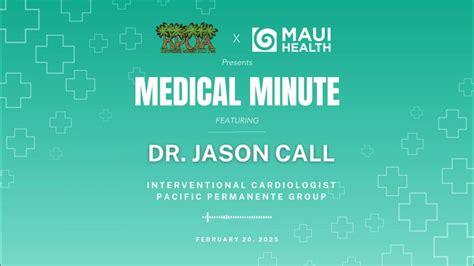 Medical Minute With Dr Jason Call On Kpoa 935 Fm Radio Youtube