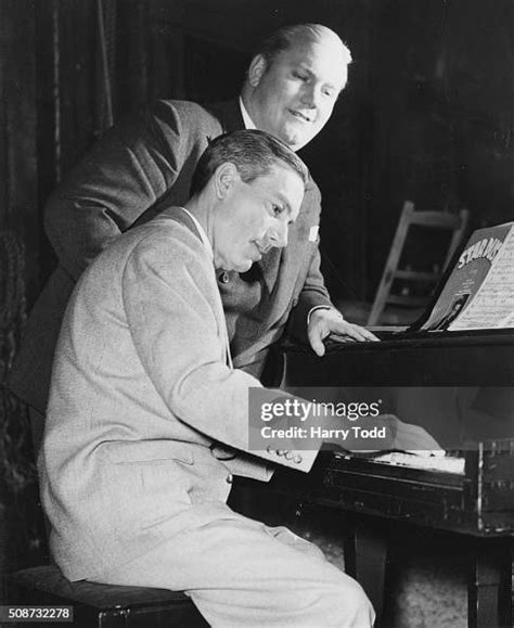 Impresario Carroll Levis Listening To Composer Hoagy Carmichael Play News Photo Getty Images